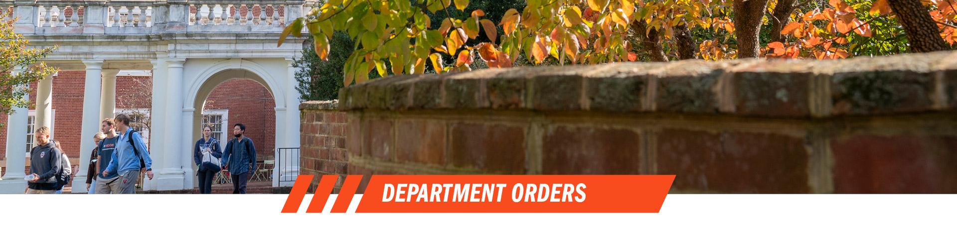 Department Orders | UVA Bookstores