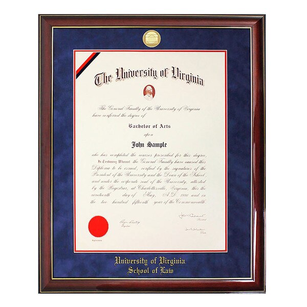 Law Diploma Frames | The UVA Bookstores